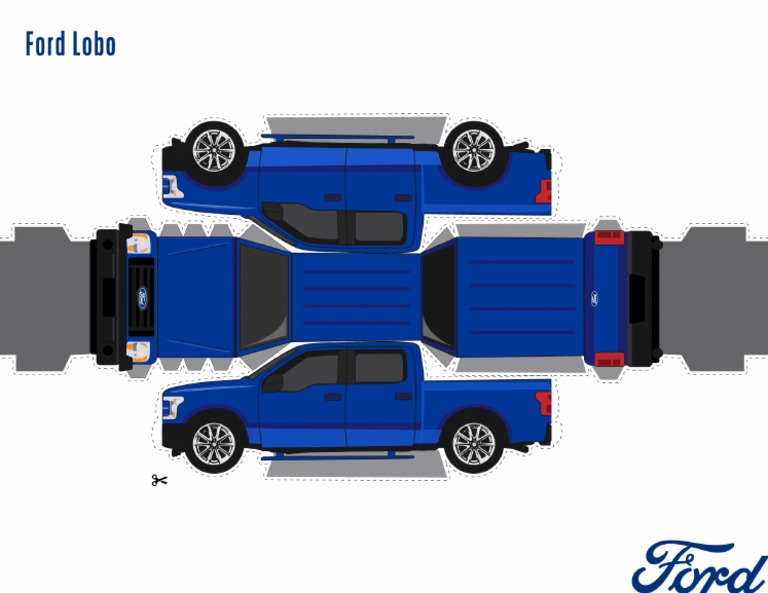 Ford f150 Papercraft | PDF