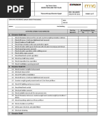 Elevator Maintenance Check List Sample OTIS PDF | PDF | Elevator ...