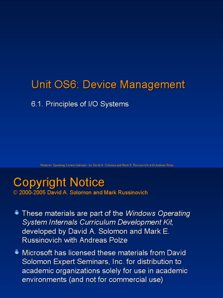 Principles of Input and Output Devices | PDF | Input/Output | Kernel (Operating System)