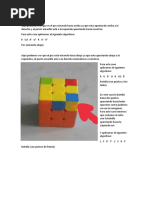 Metodo CFOP Algoritmos Completo | PDF