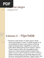 NOLI ME TANGERE (Kabanata at Talasalitaan) | PDF