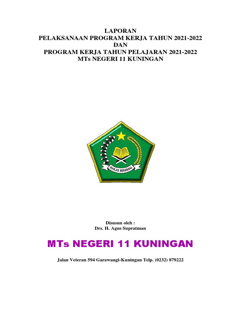Laporan Kegiatan Pelaksanaan Program | PDF