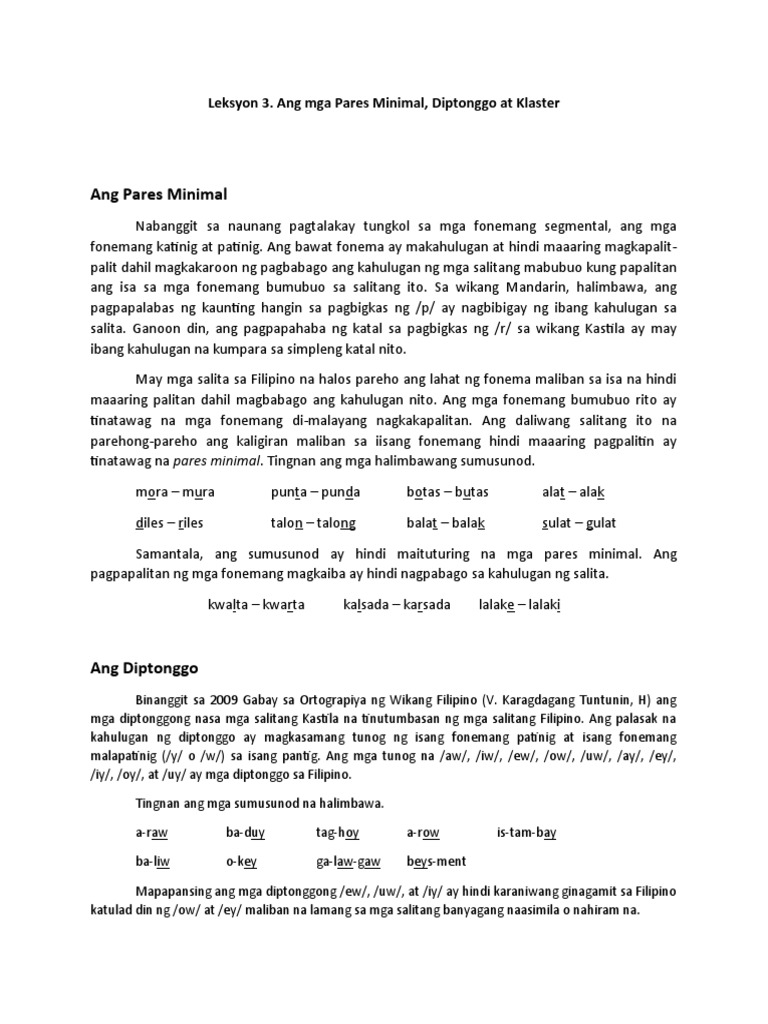 Finals Last Module | PDF