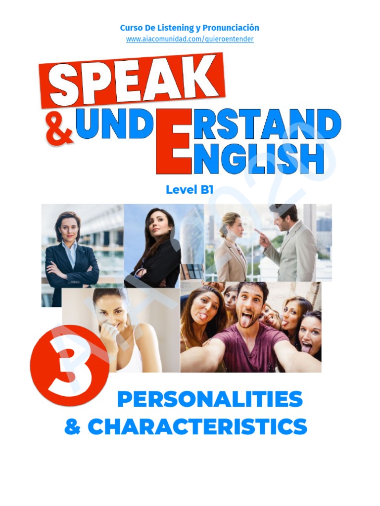 B1 Listening: Personality Traits Guide | PDF | Adverb | Morphology
