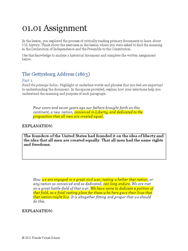 0101 Assignment Template 1 | PDF