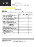 QATAME Forms For INSET 2020 | PDF | Learning | Program Evaluation