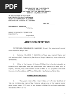Petition to Cancel Encumbrance Sec 4 Rule 74 | PDF | Finance & Money ...