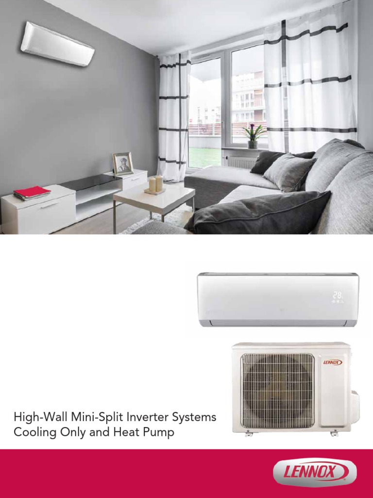 Lennox - High Wall Mini Split INVERTER 18 SEER | PDF | Building ...