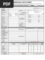 Instructions To Fill-Out The PDS | PDF | Teachers | Passport