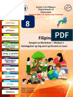 Q4 DLL MATATAG G8 FILIPINO Week4 | PDF