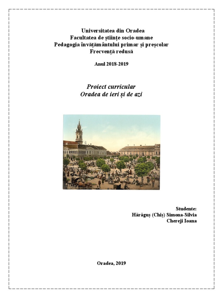 Proiect Curricular 2 | PDF