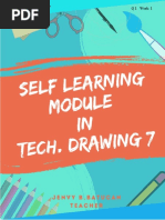 TLE-LE 9 - Q1 - W1 - Mod1 - TECHNICAL DRAFTING PDF | PDF | Technical ...