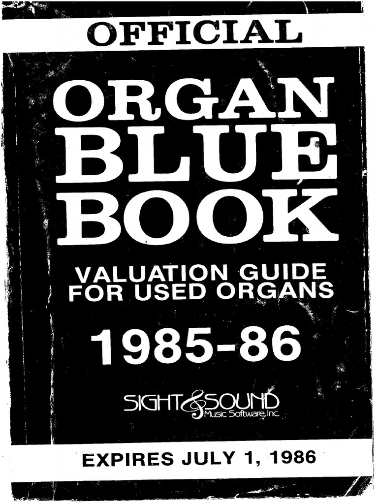 Organ Blue Book | PDF
