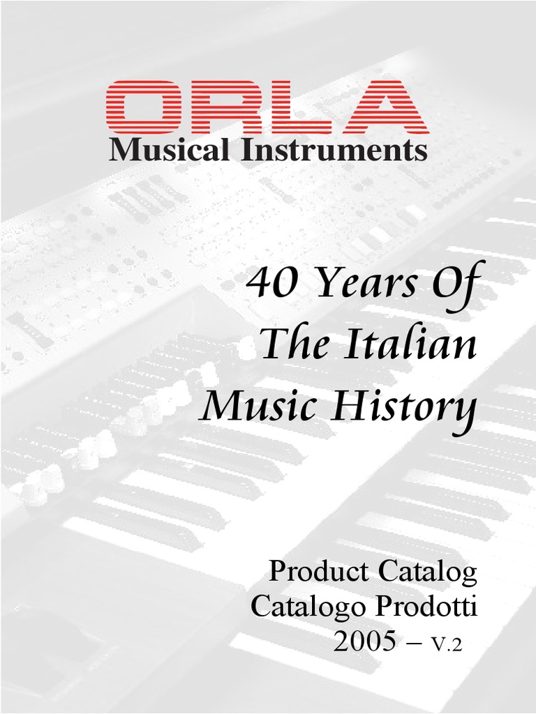 Orla Catalog | PDF | Piano | Organ (Music)
