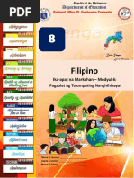 Q1 Filipino 8 - Module 1 | PDF
