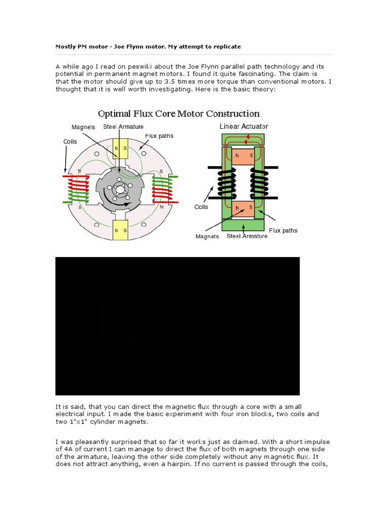 Mostly PM Motor | PDF | Electric Motor | Manufactured Goods
