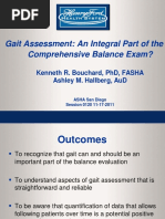 Functional Gait Assessment | PDF