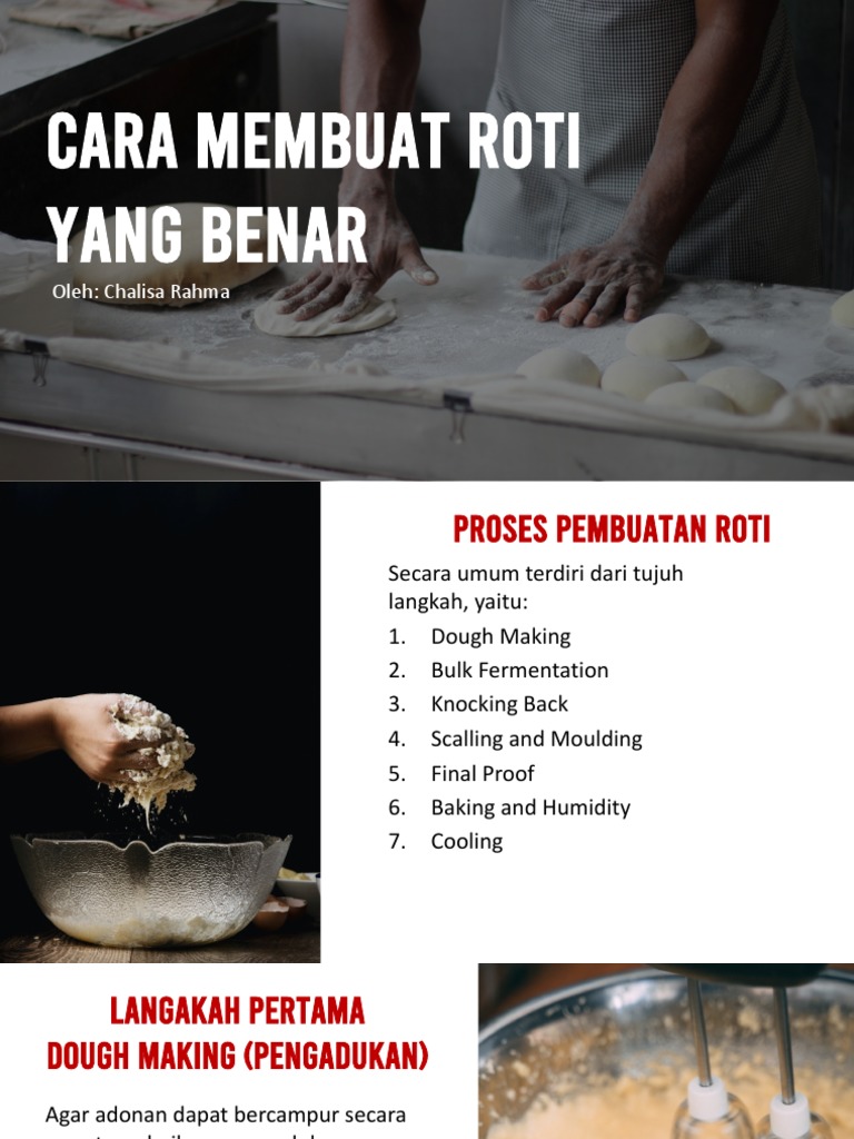 Cara Membuat Roti Yang Benar | PDF