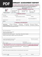 Medical Assessment Form DH3008 0521 | PDF | Health Professional | Privacy