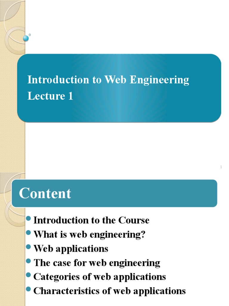 Introduction To Web Engineering | Download Free PDF | World Wide Web ...