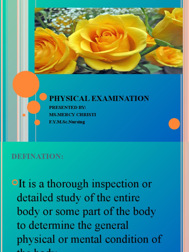 Physical Examination 2003 | PDF | Physical Examination | Health Sciences