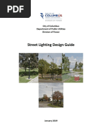 LTA Street Lighting Guidelines | PDF | Light Emitting Diode | Lighting