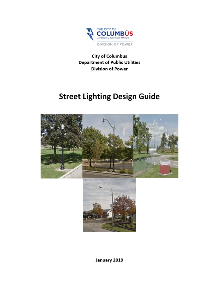 Street Lighting Design Guide - Final | PDF | Lighting | Electric Power ...