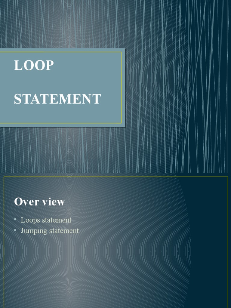 Loops | PDF