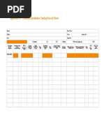 Electrical Torque Record Sheet | PDF | Science & Mathematics