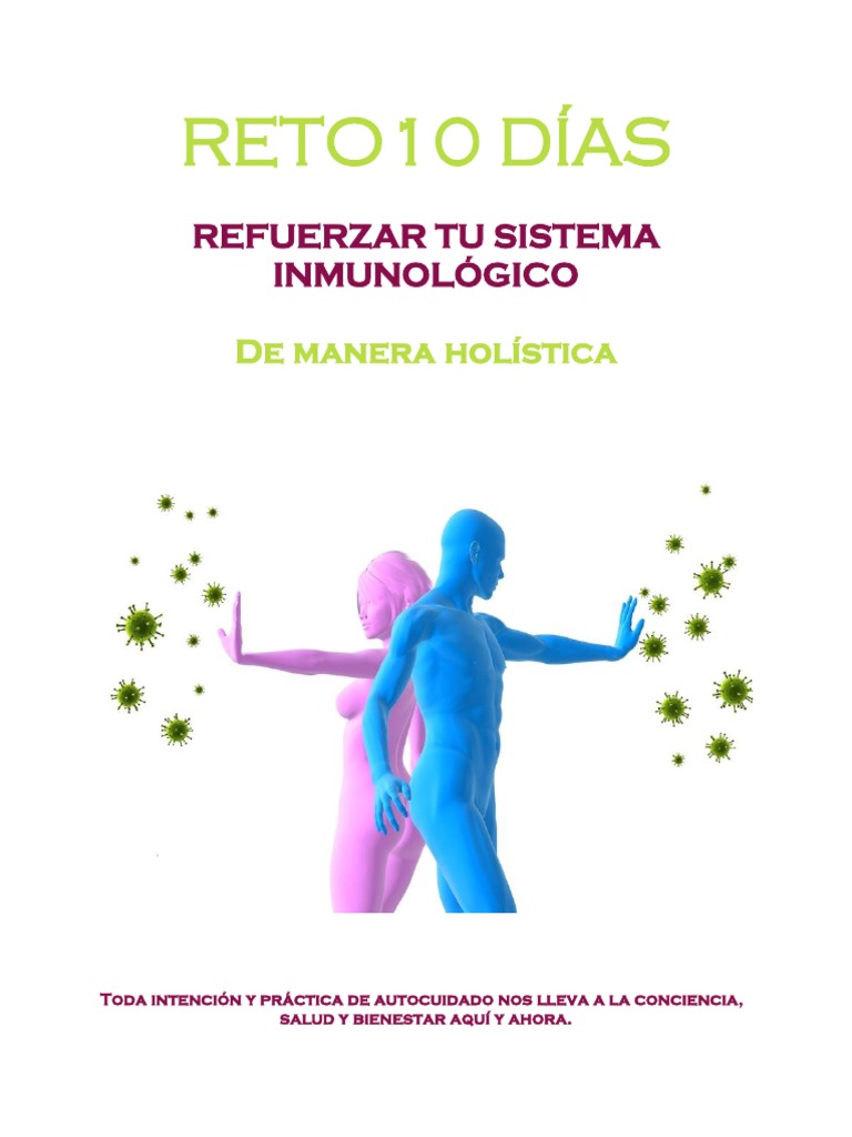Reto 10 Días para Fortalecer Inmunidad | PDF | Ajo | Lavado de manos