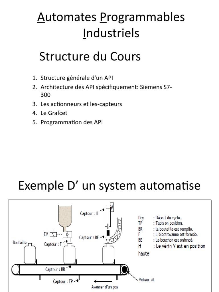 Automates Programmables Industriels | PDF | Automate programmable ...