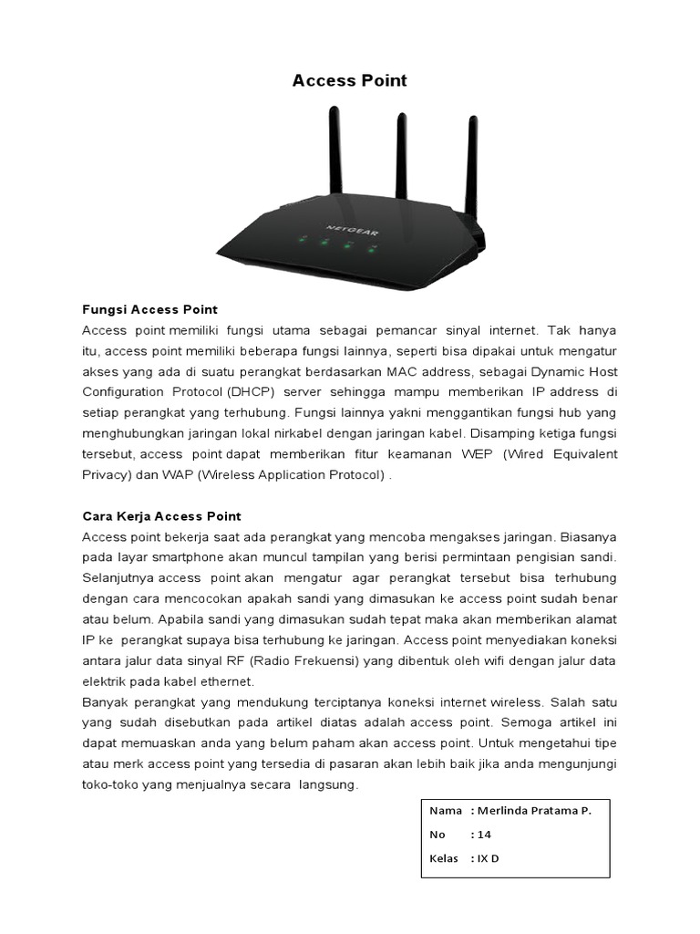 Access Point | PDF