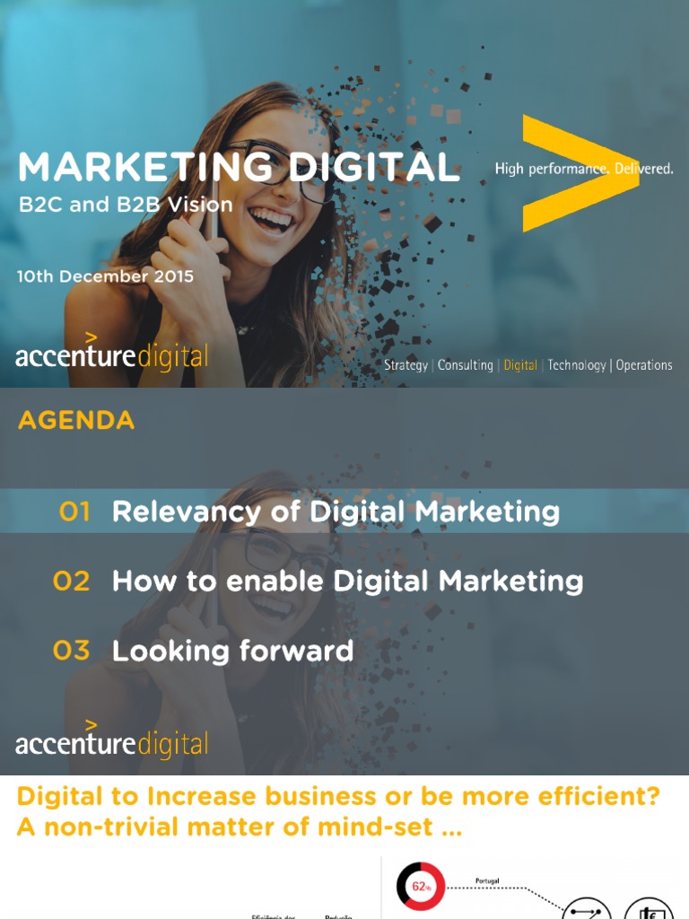 Accenture Marketing Digital B2C and B2B Vision | PDF | Analytics ...