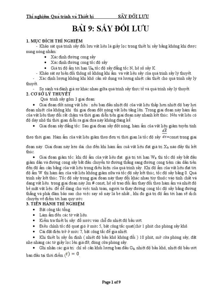 (123doc) Bao Cao Thi Nghiem Say Doi Luu | PDF