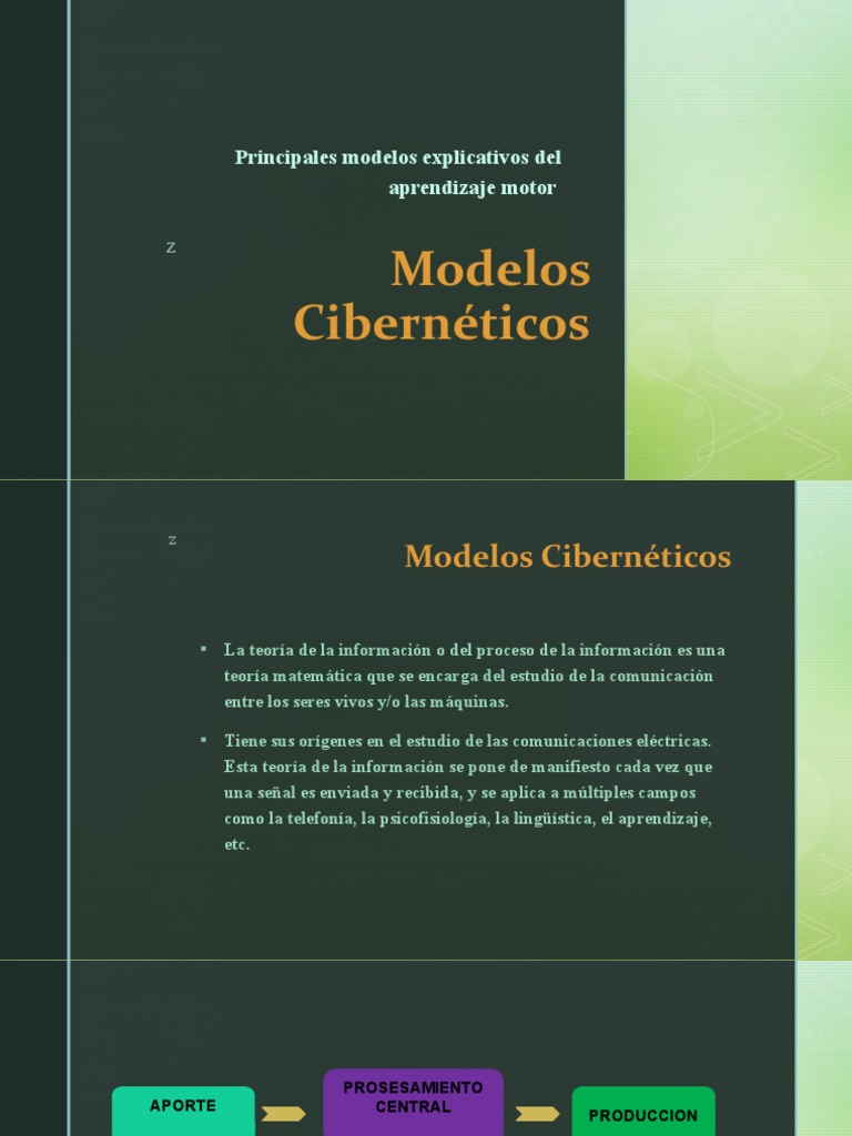 Modelos Cibernéticos | PDF