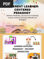 Structures of Facilitating Learner-Centered Teaching | PDF | Learning | Teachers