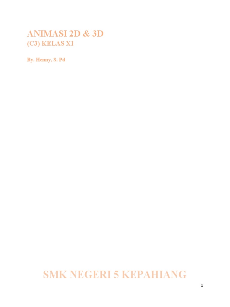 E-Book Animasi | PDF