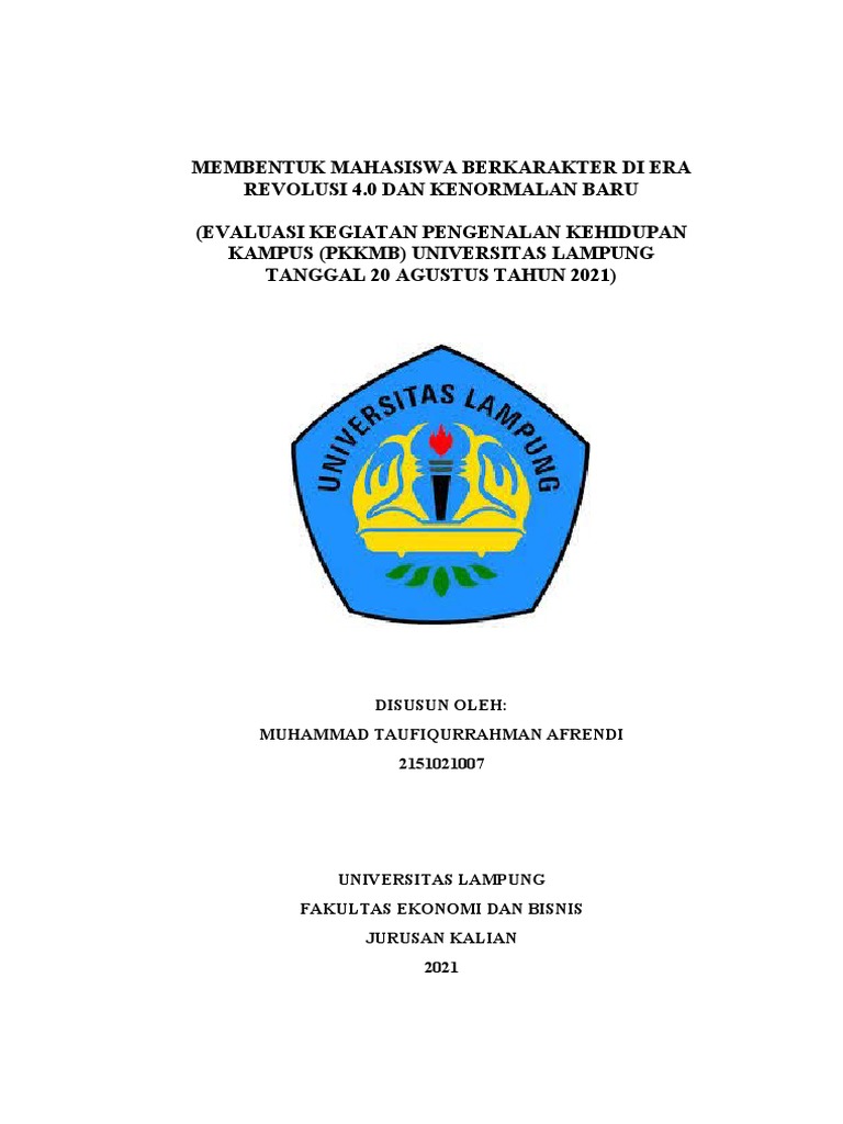 Template Makalah | PDF