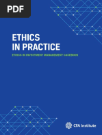 CFA Ethics & Conduct Standards Guide | PDF
