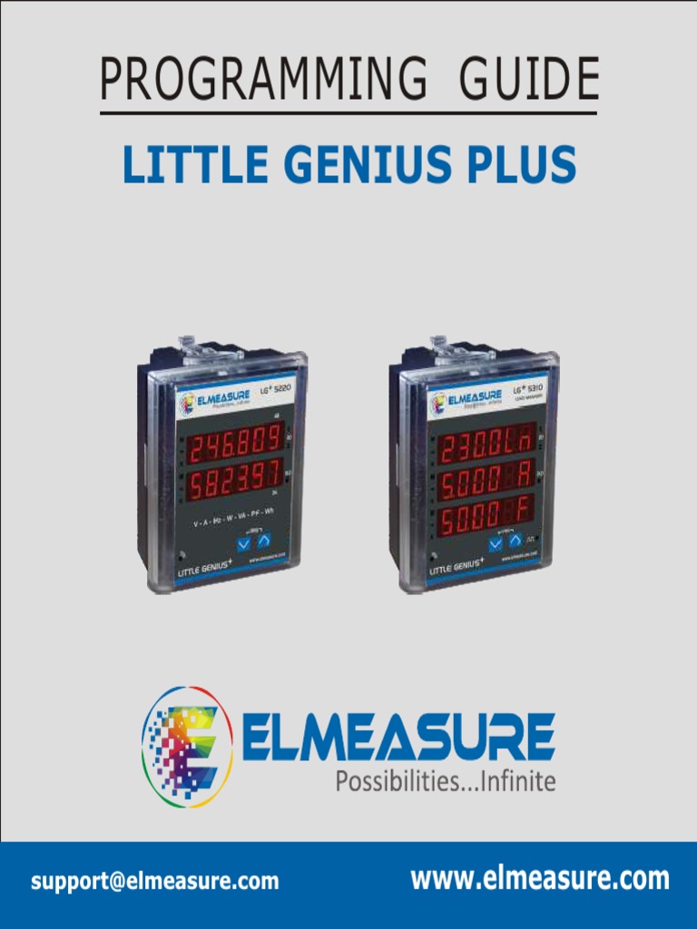 Elmeasure Multifunction Meter Multifunction2r Programming Guide | PDF | Fuse (Electrical ...