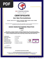 RZBC Cert FSSC22000 2020.07 2022.05 | PDF | Certification
