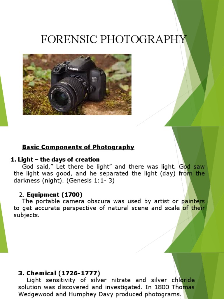 Basic Components of Photography | PDF