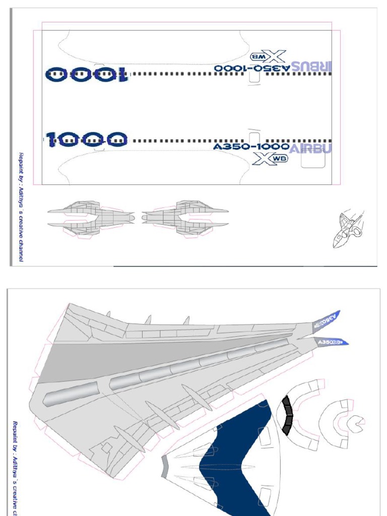 Airbus A350 1000 Livery | PDF