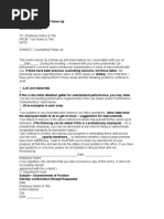 Sample Notice To Explain (Insubordination) | PDF