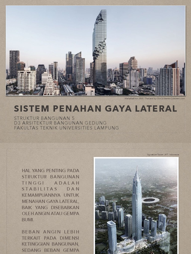 4.sistem Penahan Gaya Lateral | PDF
