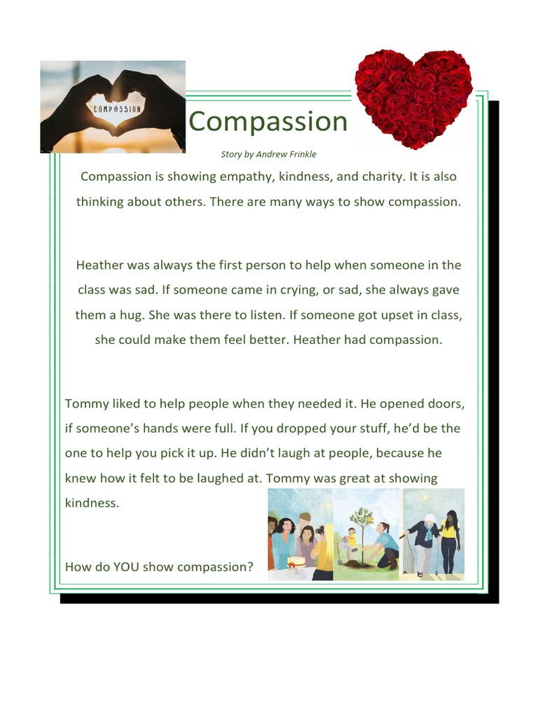 Compassion: Story by Andrew Frinkle | PDF