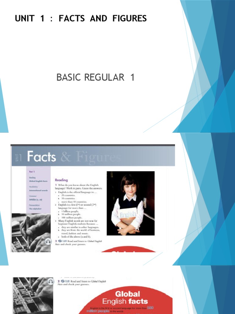 Unit 1: Facts and Figures: Basic Regular 1 | PDF