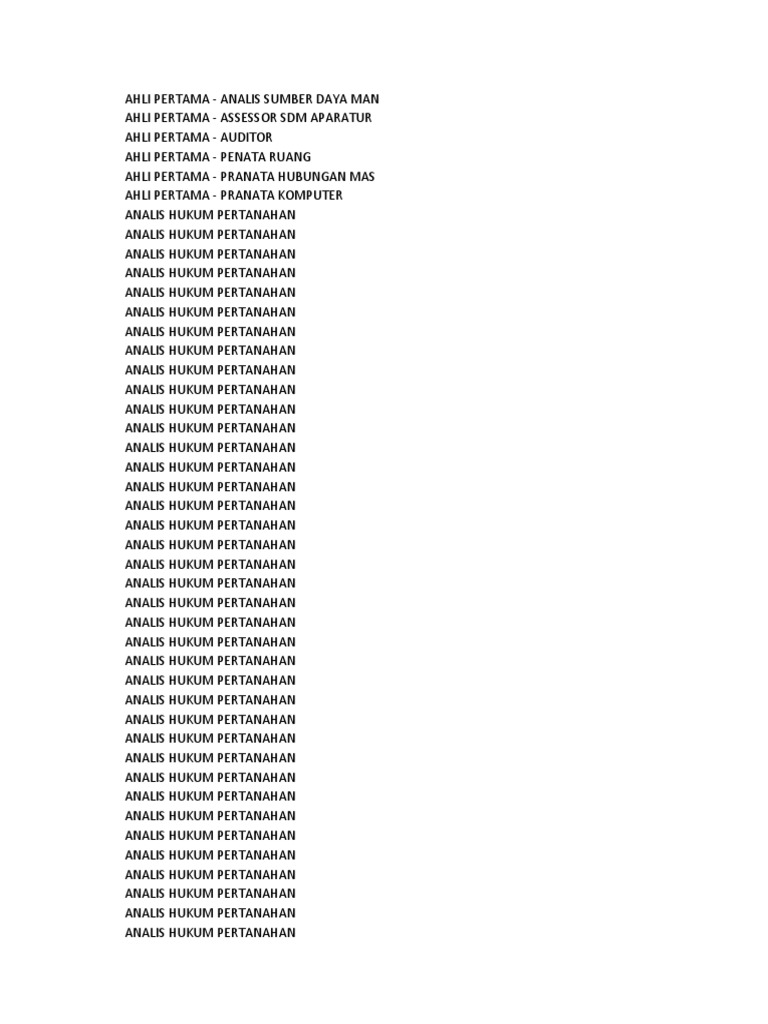 SPF BPN Atr | PDF | Ilmu Sosial | Hukum