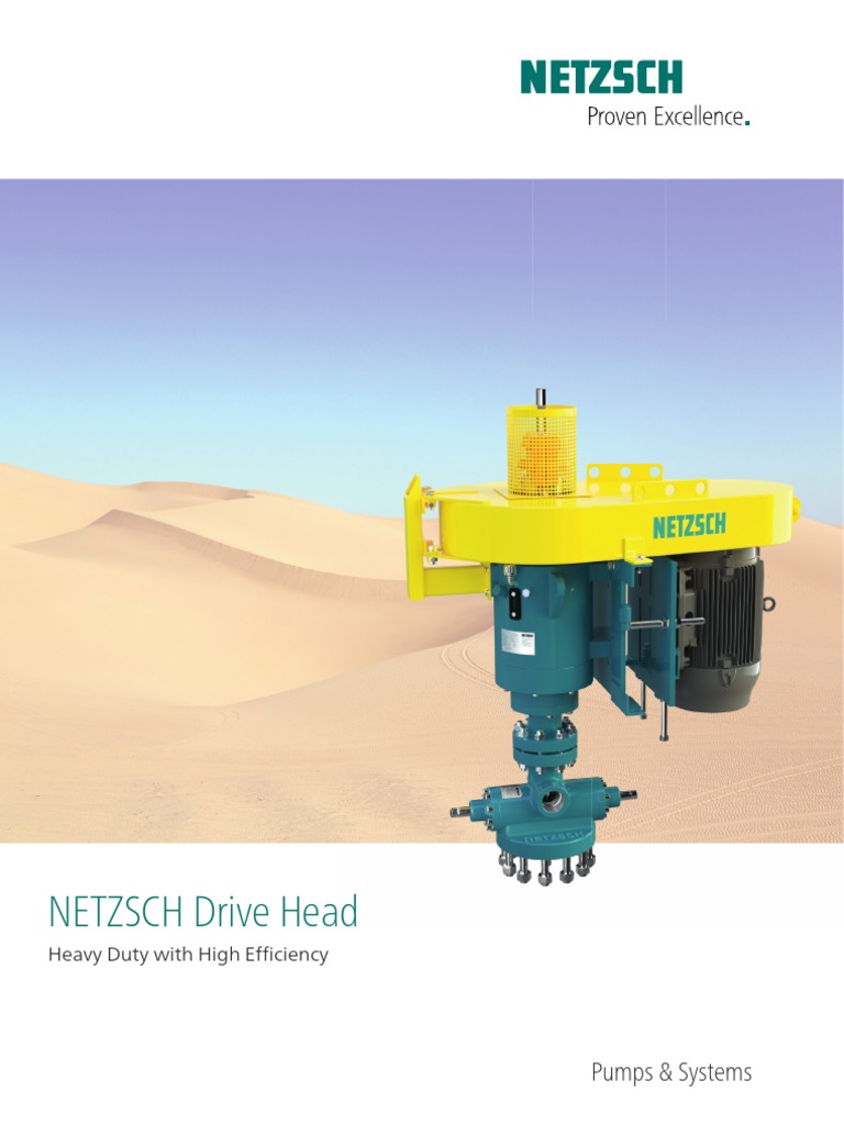 NETZSCH Drive Head: Pumps & Systems | PDF | Transmission (Mechanics ...