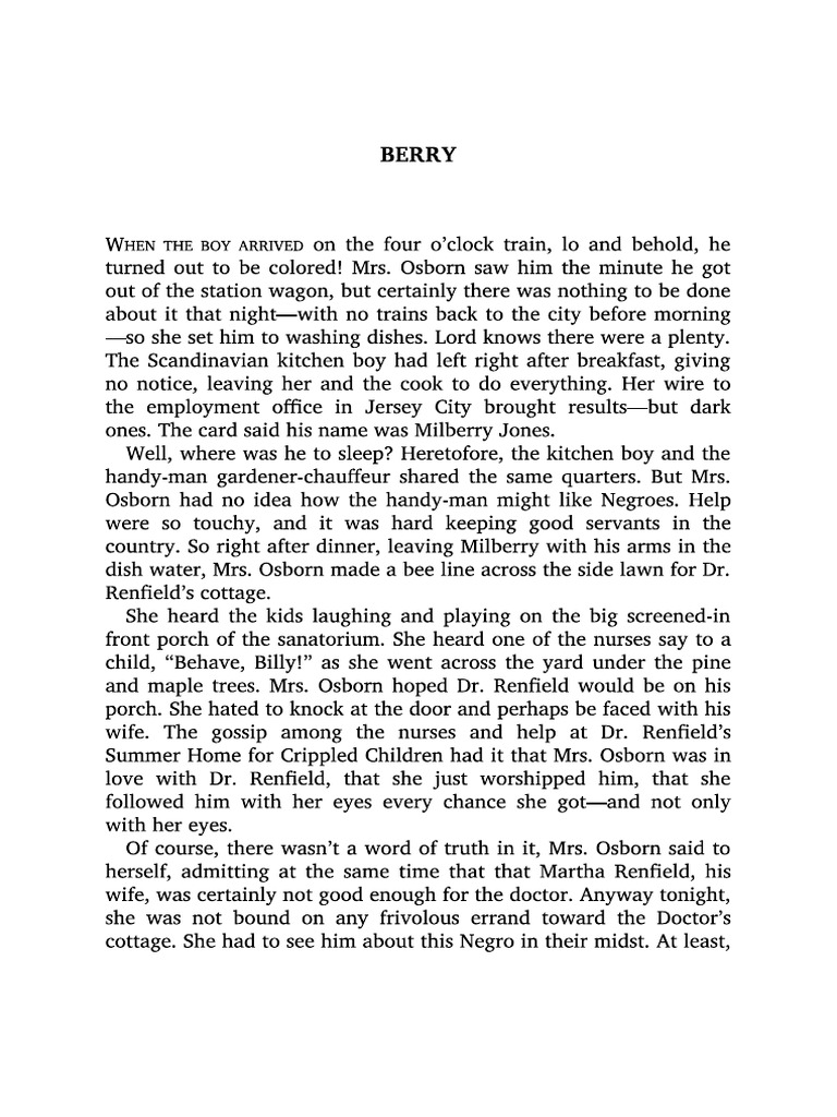 Berry Langston Hughes | PDF